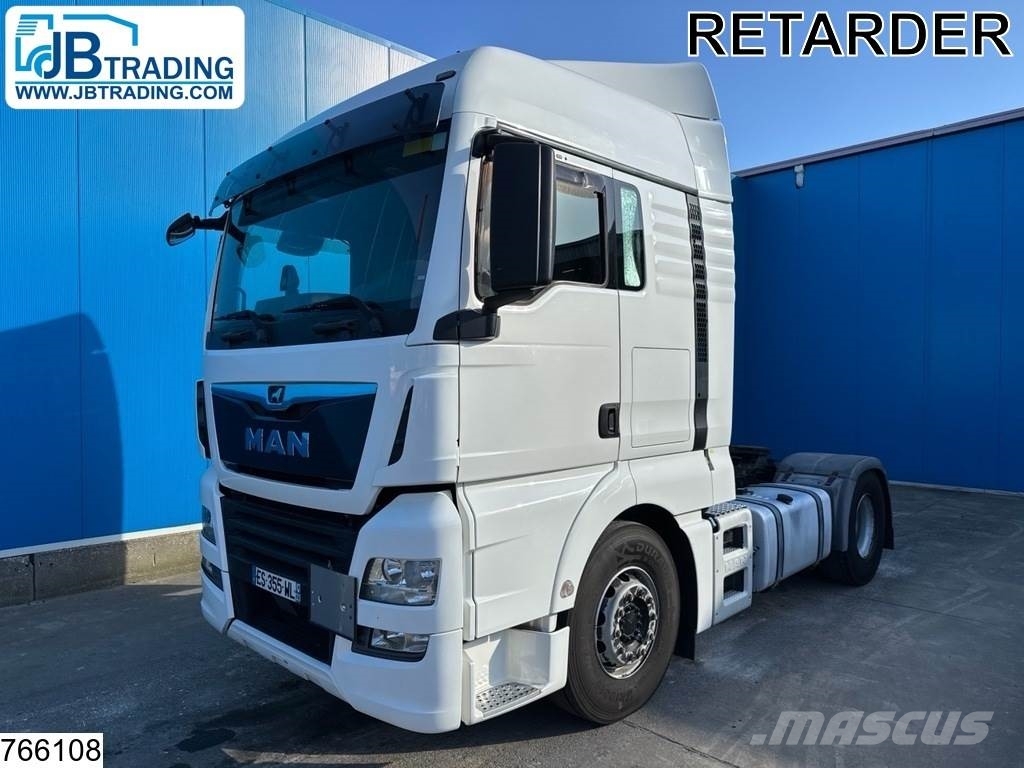 Man TGX 18 460 EURO 6, Retarder, PTO, Compressor, 2017, EDE, 荷蘭 - 曳引機組件 ...