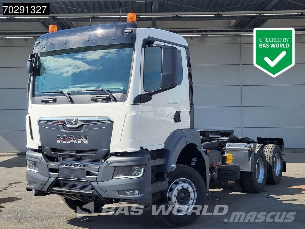 Man TGS 33.400 6X4 NEW! Full-Steel Big-Axle Drumbrakes, 2025, Veghel ...