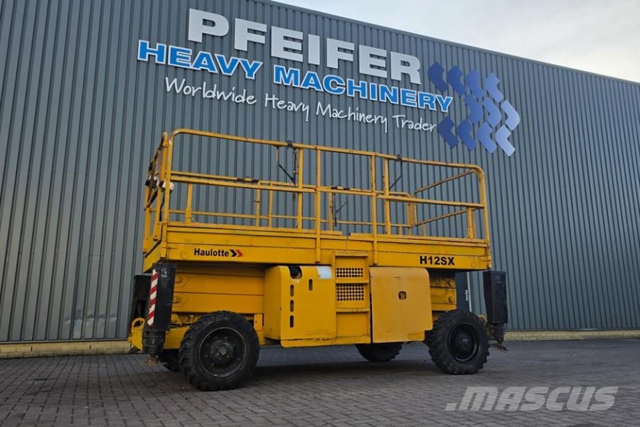 Haulotte H12SX Diesel, 4x4 Drive, 12m Working Height, 700kg, 2006 ...