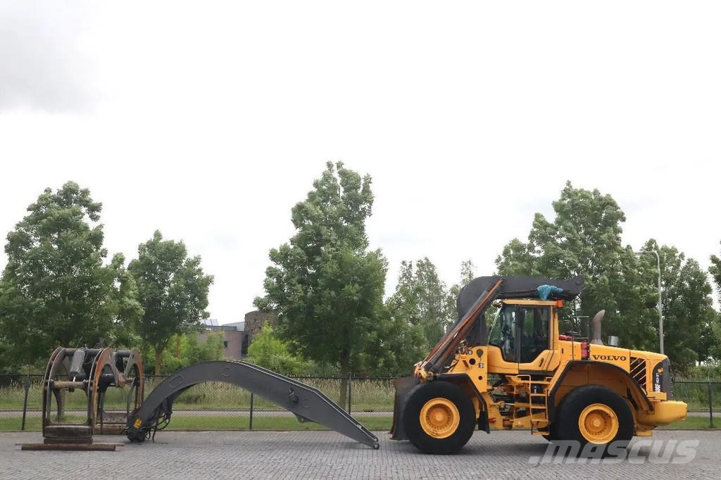 Volvo L180 F HL | HIGH-LIFT | LOG STACKER | HOLZ GRAPPLE, 2009, Marknesse, Netherlands - Mascus UK