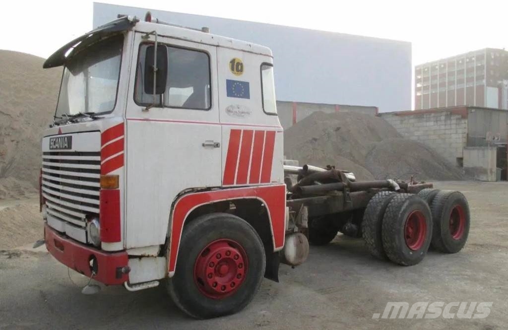 Scania LB140 V8 Scania LB 140 | 6x4 | Sleep cab | big tur, 1975, Druten ...
