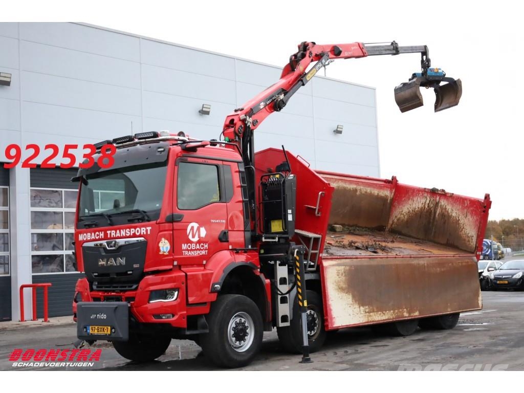 Man TGS 43.510 8X8 Widespread Palfinger Q170Z84TI Kran, 2024, DRACHTEN ...