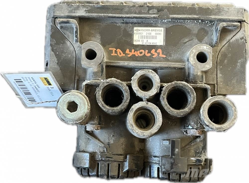 Man TGA VENTIL EBS K000921, 81.52106-6042, Lišov, Tjeckiska Republiken ...