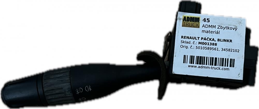 Renault PREMIUM PÁČKA, BLINKR 5001837501, 34418001, Lišov, Czech ...