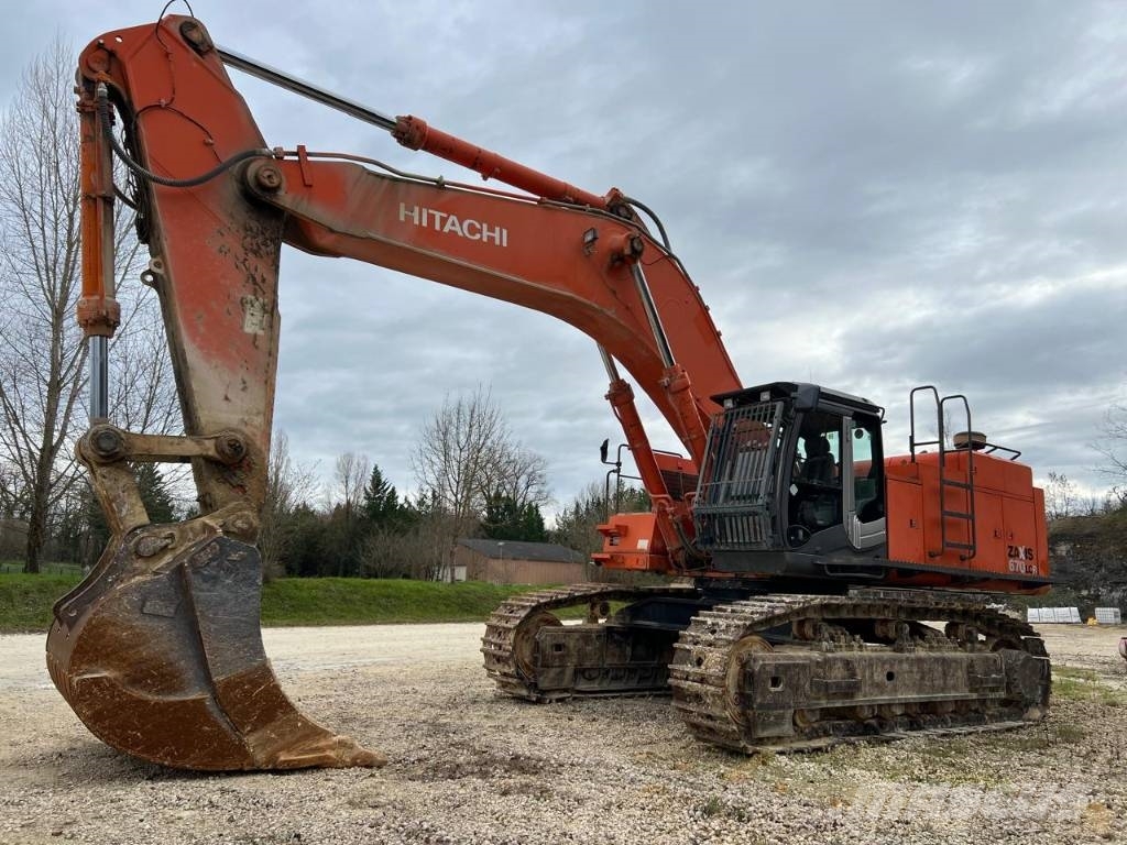 Hitachi ZX 670 LC R-3, 2007, chuzelles, Auvergne-Rhône-Alpes, France ...