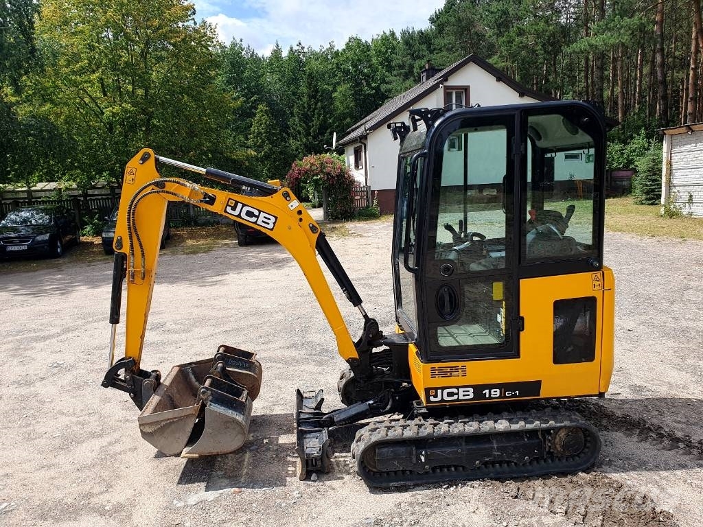 Jcb 19 C-1, 19C-1 Pro, jak kubota cat 301.8, 8018,EC18, 2022, Grabica ...