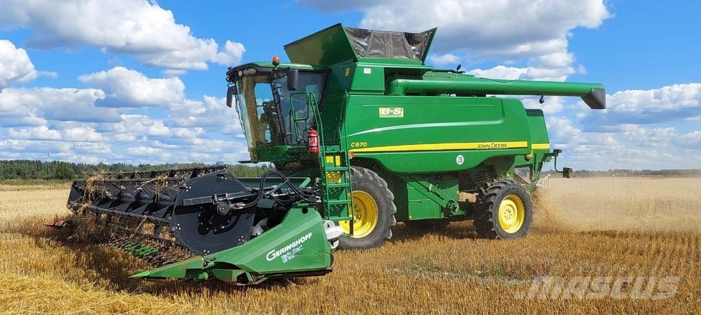 John Deere C670, 2011, Seinäjoki, Konemyynti, Suomi - Käytetyt ...