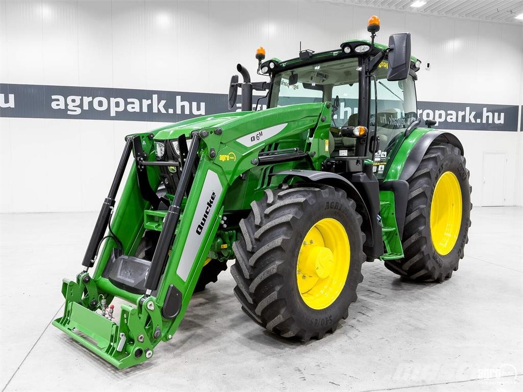 John Deere 6155R tractor, DirectDrive 50 km/h, TLS, HCS, RTK, 2022 ...