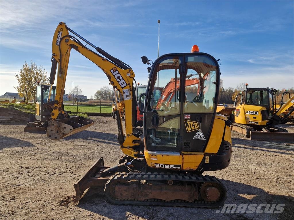 Jcb 8026 cts 2019r 2400mtg, 2019, Łuków, Poland - Used mini excavators