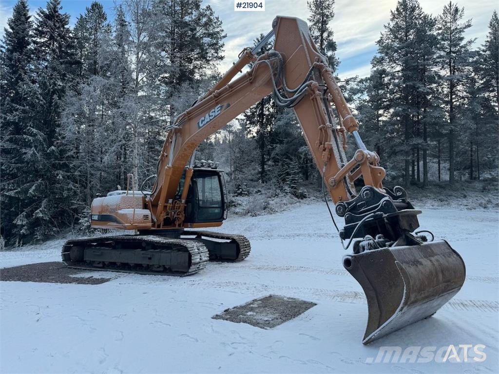 Case CX210 Tracked Excavator w/ Tilt and Grading Bucket, 2001, Telemark ...