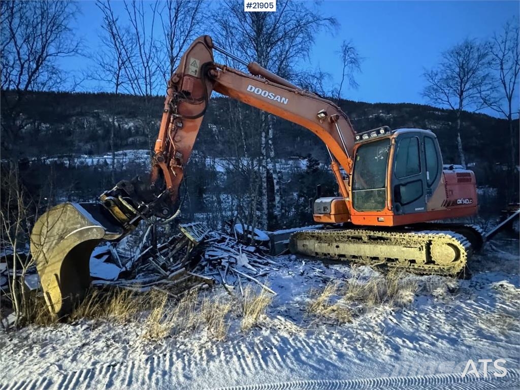 Doosan DX140LC tracked excavator with Engcon tilt and 2 b, 2008 ...