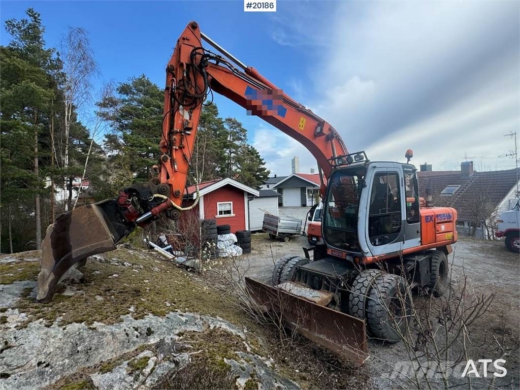 Hitachi EX135W Wheel Excavator w/ Tilt and Bucket, 2001, Østfold ...