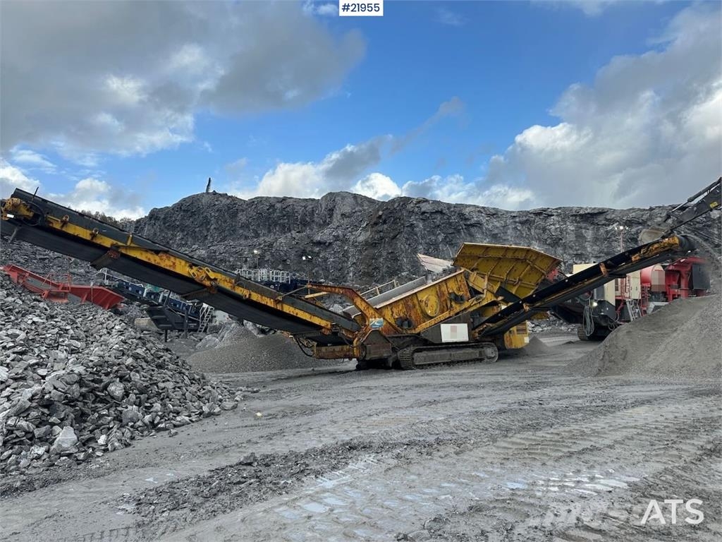 Keestrack Frontier screening plant – SEE VIDEO, 2016, Nordland ...