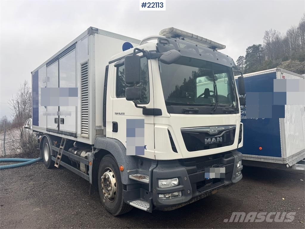 Man TGM 18.250 Box Truck / Jetting Truck – 110,000 km, 2016, Akershus ...