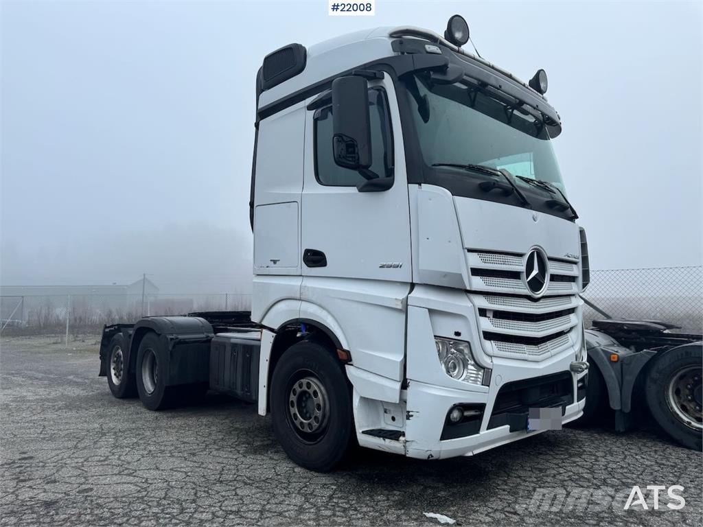 Actros 2551 6x2 Tractor Unit – Repair Object, 2014, Telemark, #price ...