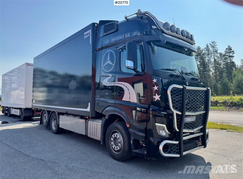 Mercedes-Benz Actros 6x2 Box Truck, 2022, Oppland, Norway - Used box ...