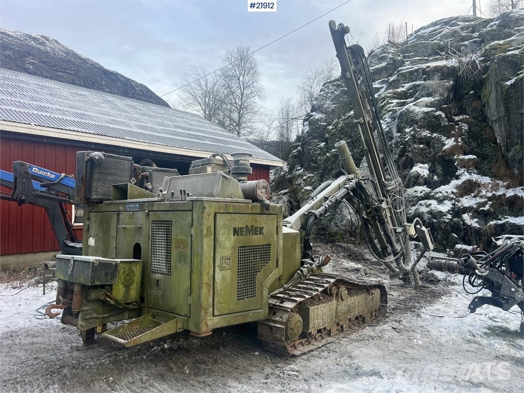 Nemek 503 TXI drilling rig w/ low hours for age, 1996, Rogaland, Norge - Begagnade ...