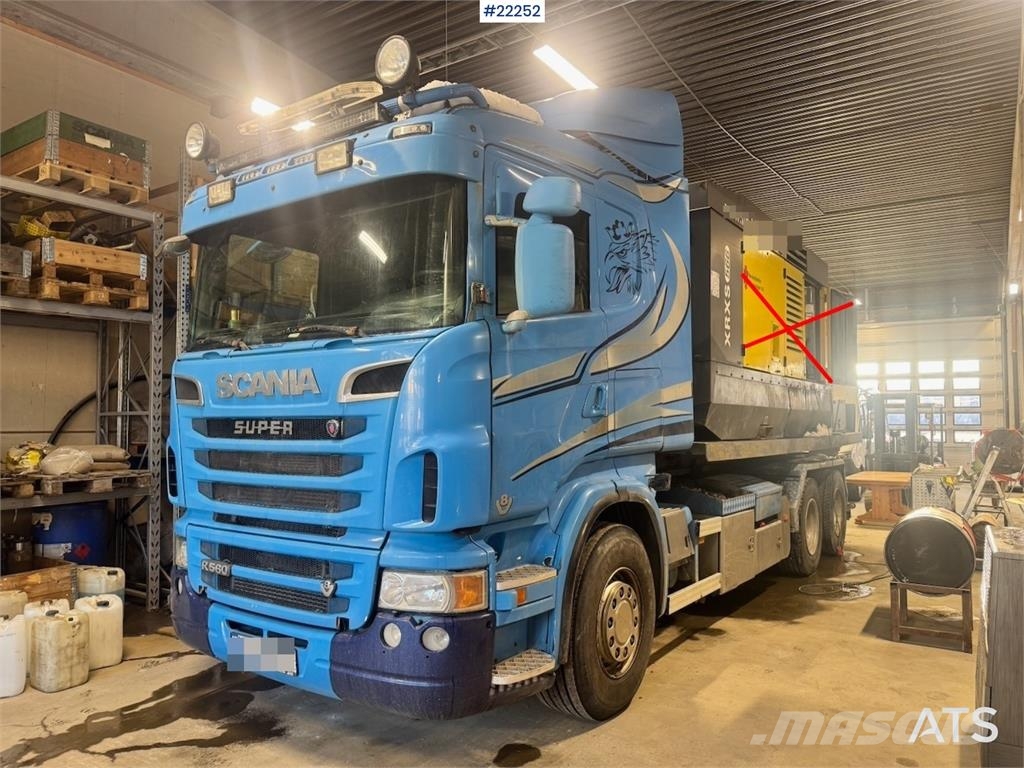 Scania R560 6x2 hook loader, 2009, Sør-Trøndelag, Norja - Käytetyt ...