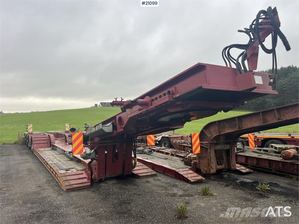 Vm Brønntralle, 2009, Rogaland, Norge - Begagnade låg lastande semi trailer