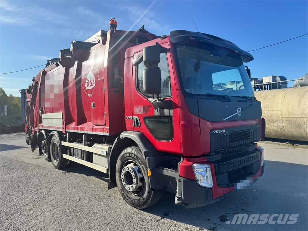 沃尔沃 FE320 1 chamber Refuse truck w/ HIAB 130 crane., 2015, Akershus, 挪威 ...