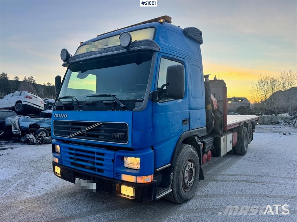 Volvo FM12 6x2 Crane Truck w/ 23 t/m Palfinger Crane WAT, 2001, Oppland ...