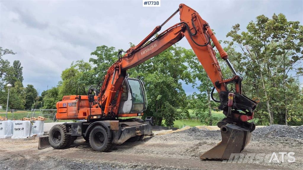 Hitachi EX 165W, 2000, Lubuskie, Poland - Used wheeled excavators ...
