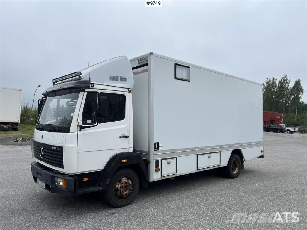 Mercedes-Benz 814 Truck with living quarters/workshop section, 1996 ...