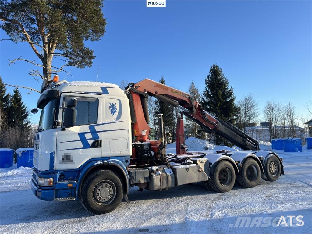 斯堪尼亚 R164 with Palfinger PK 23002 Crane truck/Truck wit, 2004 ...