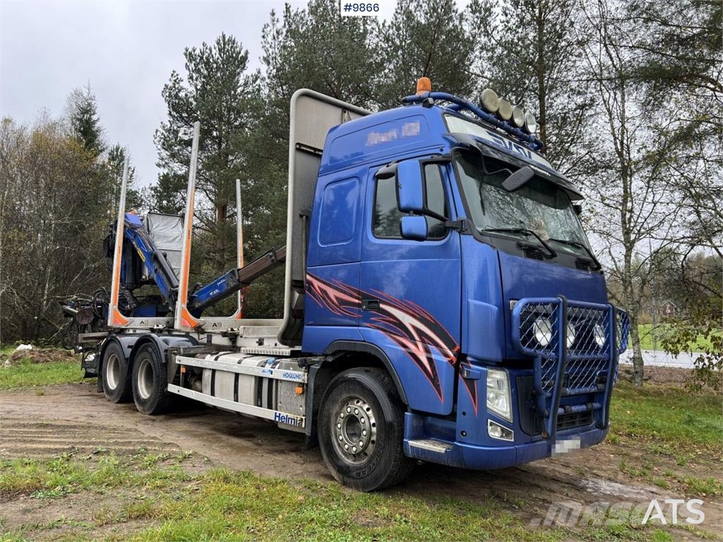 Volvo FH D13 Timber truck with Palfinger M110 crane, 2011, Värmland ...