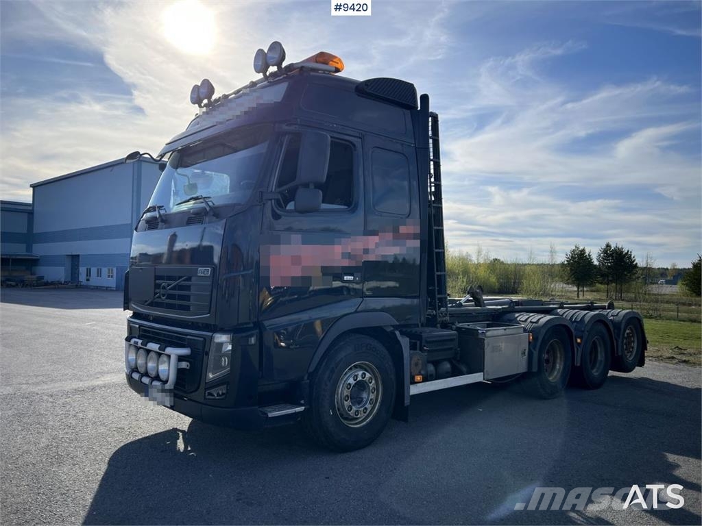 Volvo FH16 8*4 Tridem Hooklift, 2010, Västerbotten, Ruotsi - Käytetyt ...