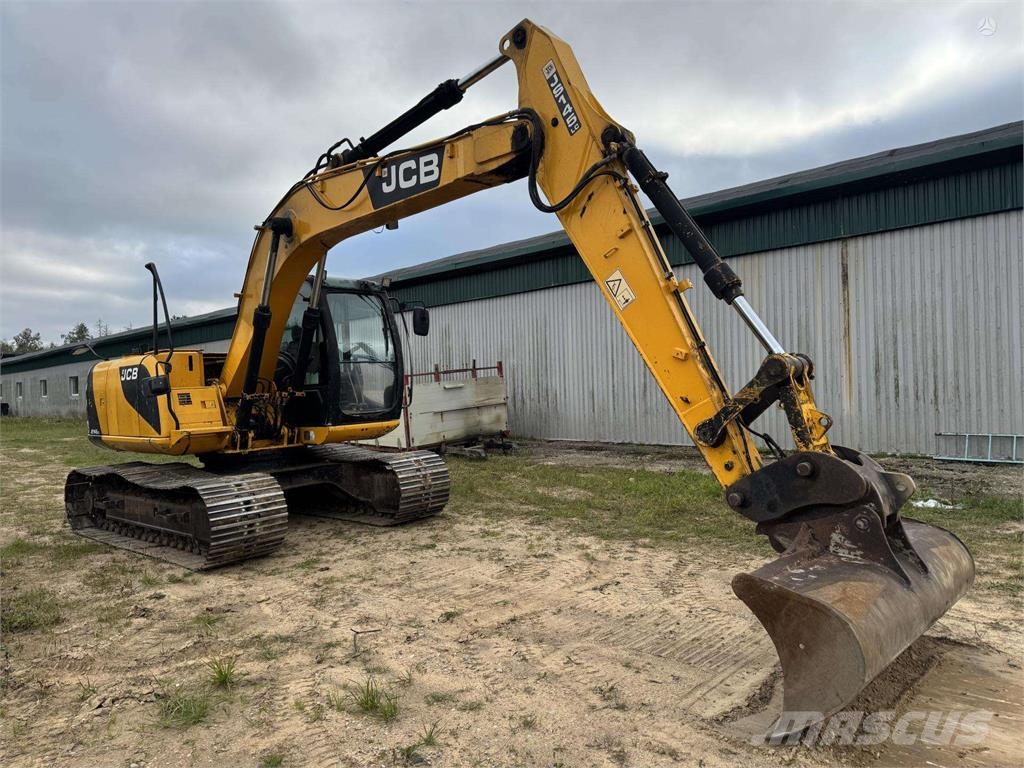 Jcb JS 145 LC + 1 kaušas (Bucket), 2008, 立陶宛 - 履帶式 挖土機/掘鑿機/挖掘機 - Mascus臺灣