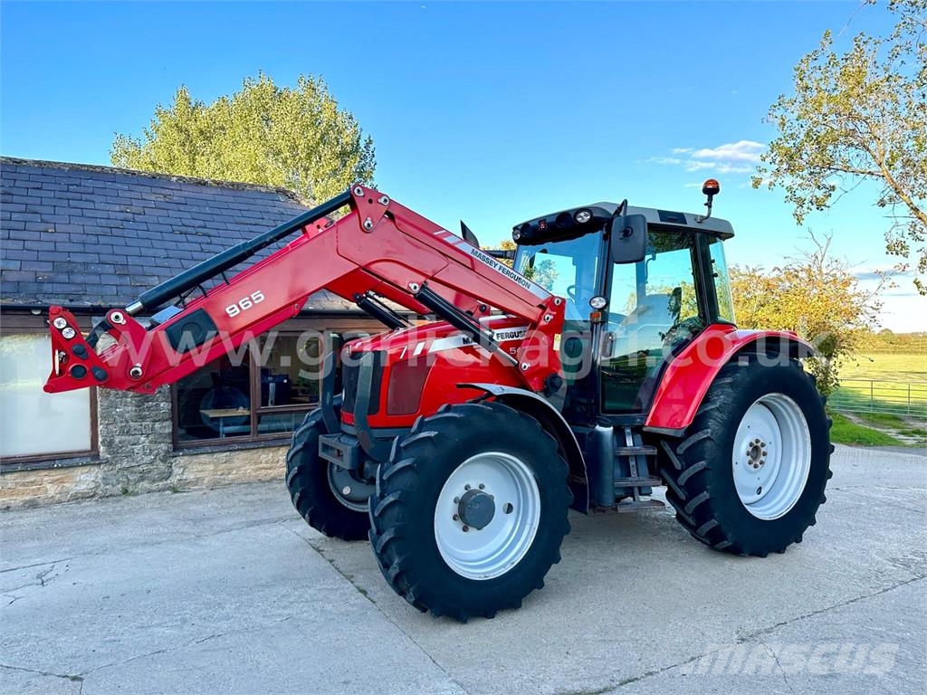 Massey Ferguson 5480 Tractor c/w 965 Loader, 2009, United Kingdom ...