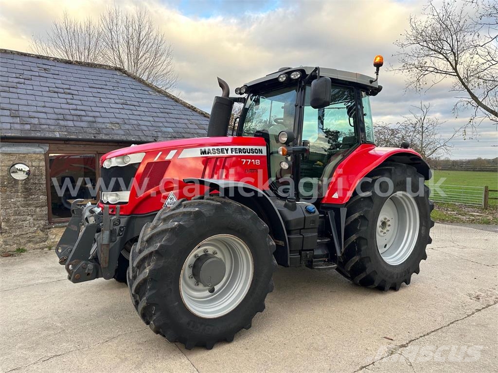 Massey Ferguson 7718 Tractor, 2017, United Kingdom - Used tractors ...