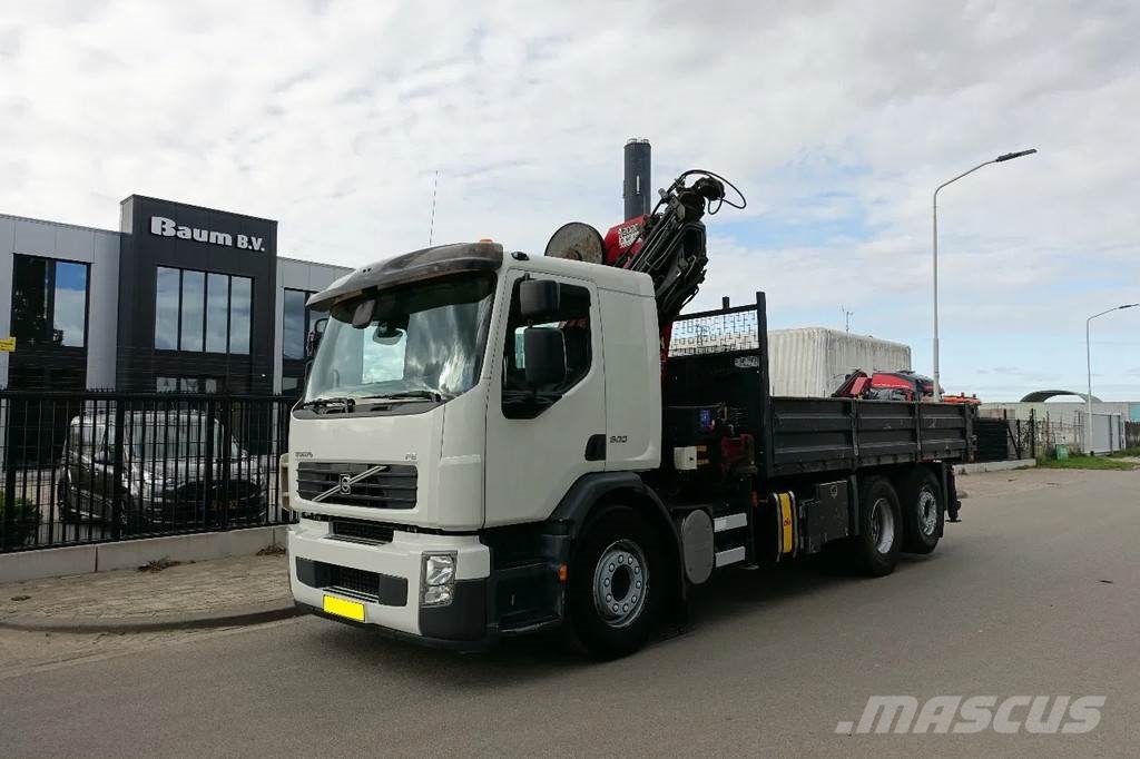 Volvo FE 300 6X2 / HMF 2020 K8 KRAAN / 20 TM KRAAN / REM, 2010, Breda ...
