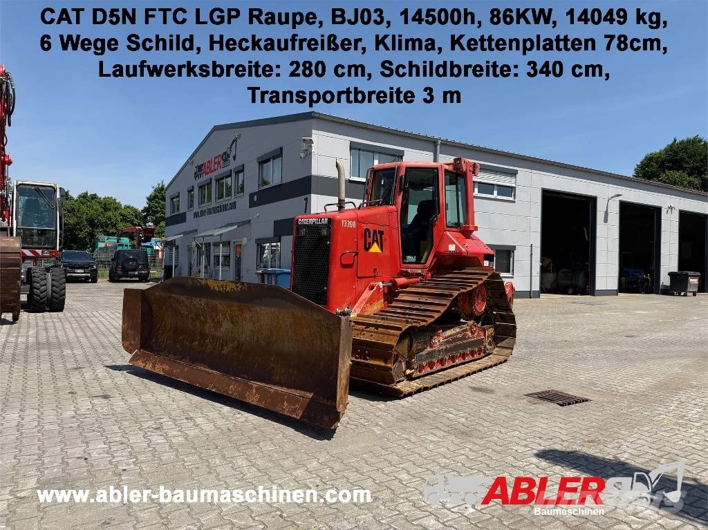 Cat D 5 N LGP FTC 6 Wege Schild Heckaufreißer Klima, 2003, Germany ...
