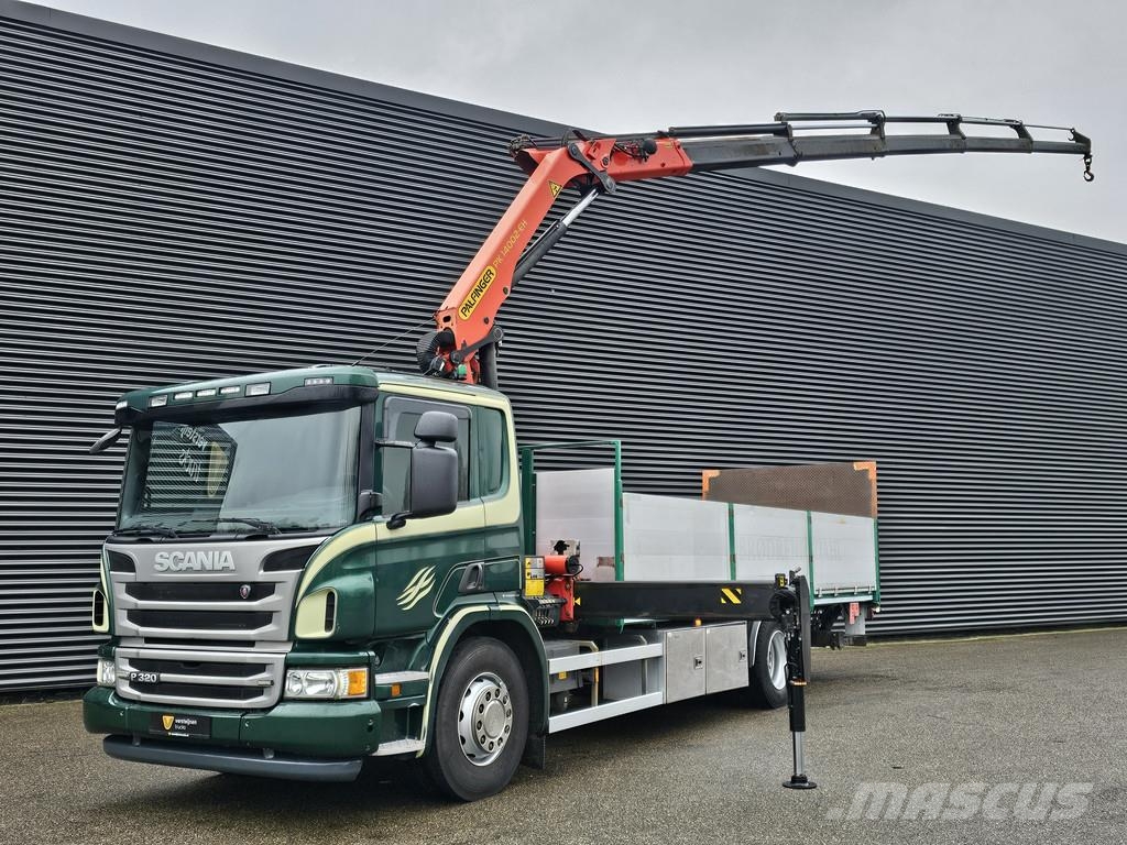 Scania P320 4x2 / PALFINGER 14TM / CRANE/KRAN/GRUE, 2015, Gilze ...