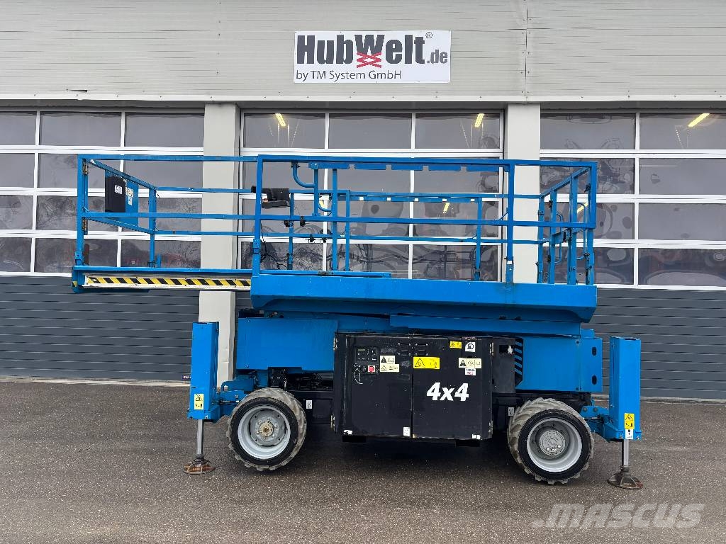 Genie GS 2669 RT - 10m Diesel Scherenarbeitsbühne 4x4, 2016, Tyskland ...