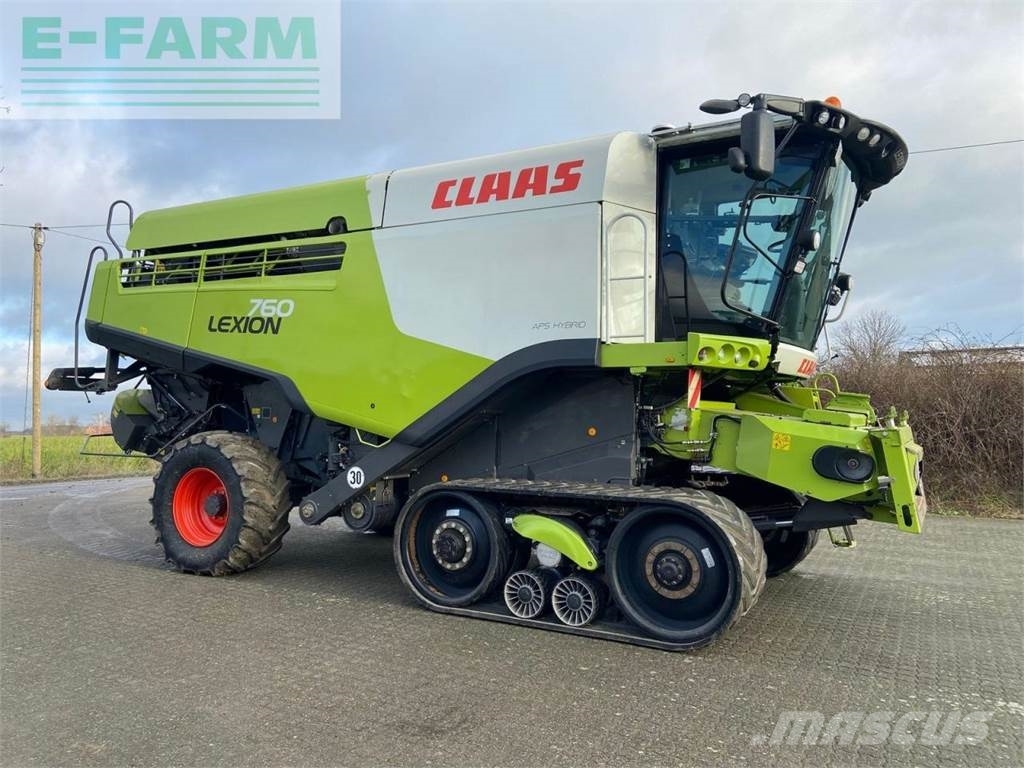 CLAAS lexion 760 terra trac