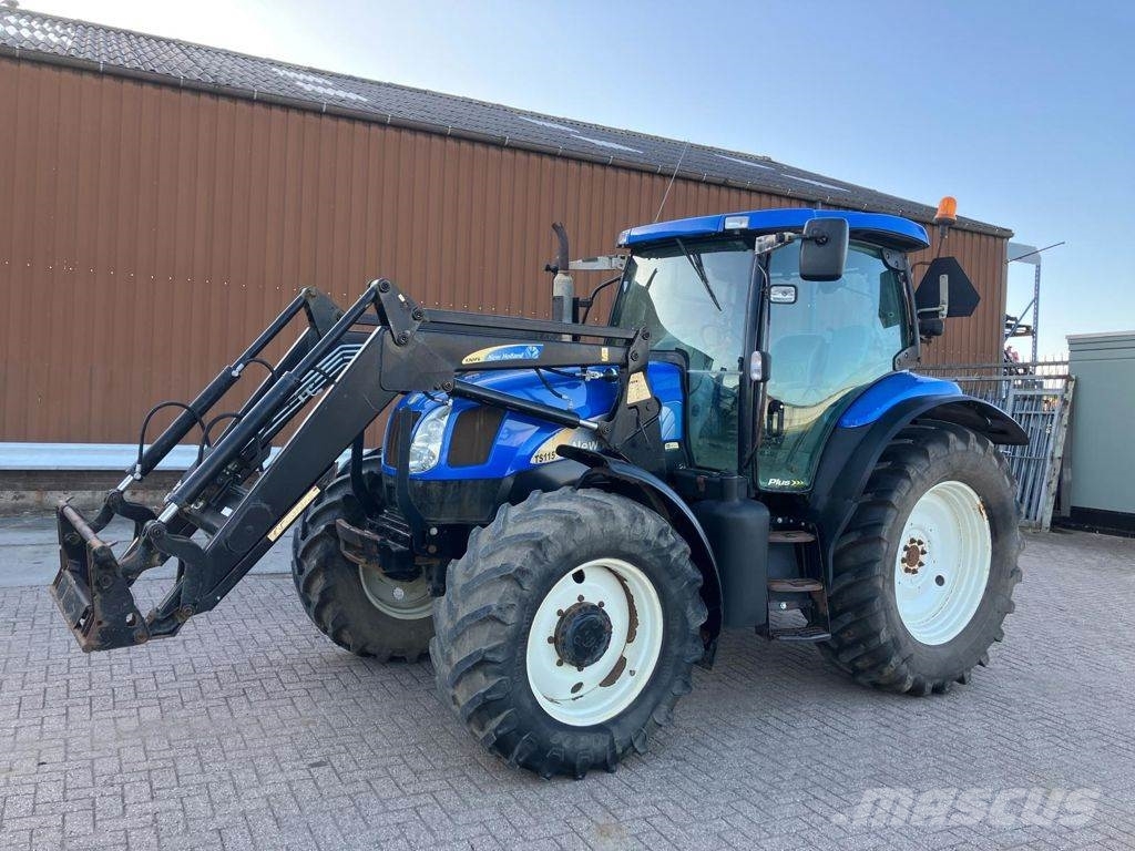 New Holland TS115A 4WD, 2006, maasdam, Zuid-Holland, Netherlands - Used ...