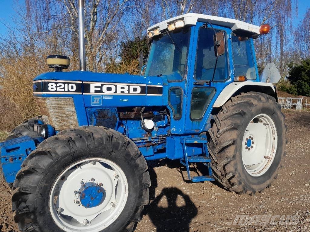 Ford 8210 TURBO Force II med renoveret motor, 1987, Skive, Midtjylland ...