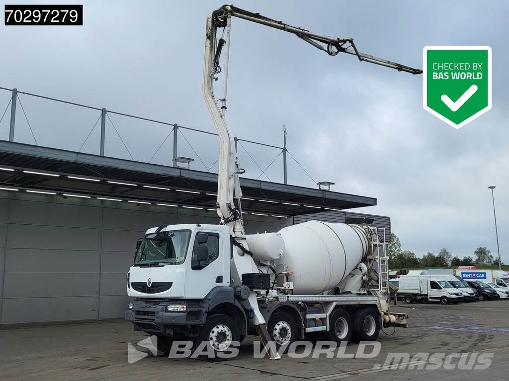 Renault Kerax 8X4 Mecbo M3-23/100-BZ Pomp+Mixer Big-Axle S, 2009 ...