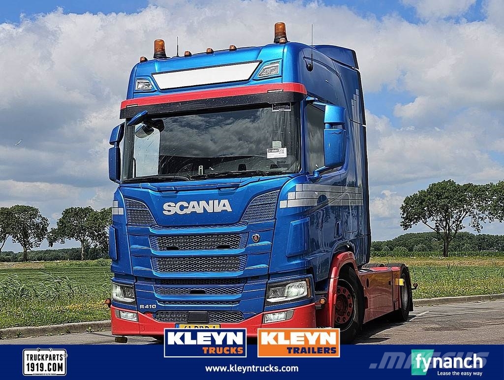 Scania R410 LNG GAS FULL AIR, 2020, Vuren, The Netherlands, Pays-Bas ...