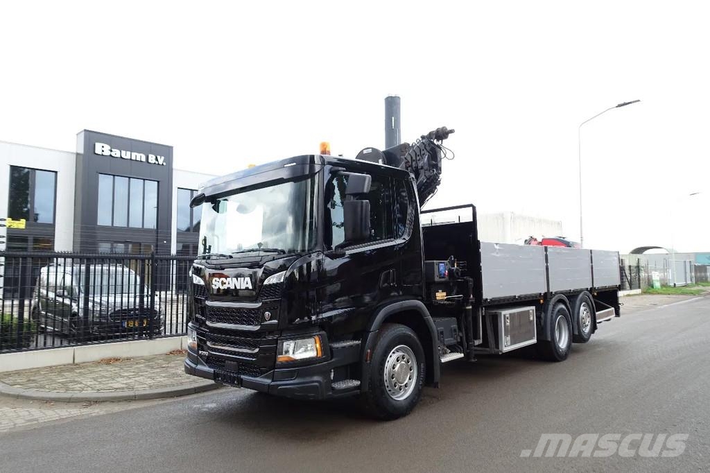Scania P 370 6X2 / HMF 2620 K6 KRAAN / 26 TM KRAAN / REMO, 2018, Breda ...