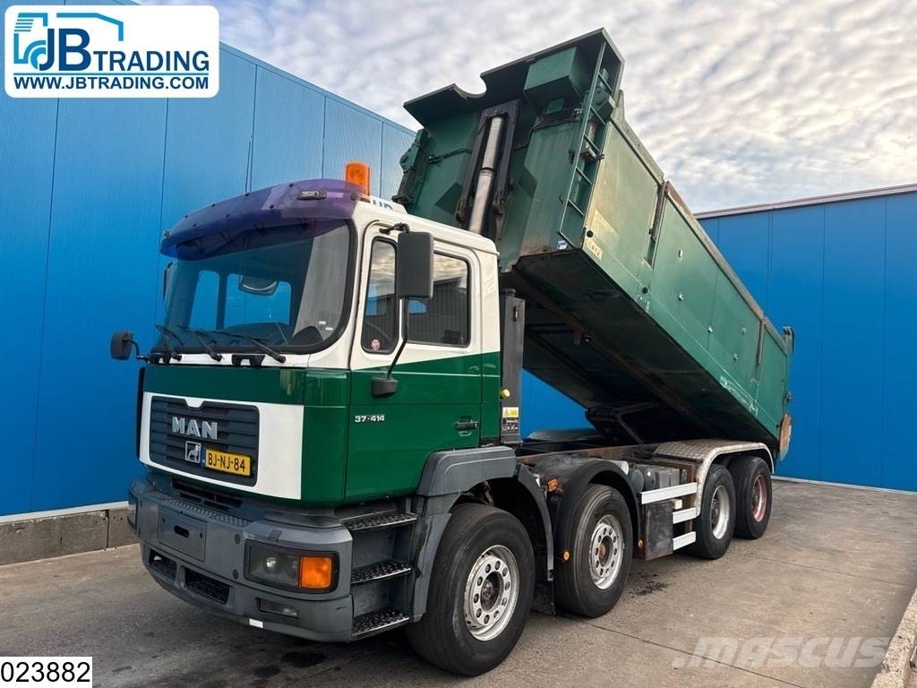 Man 37 414 8x4, EURO 2, Manual, Leaf suspension, 2000, EDE, Pays-Bas ...