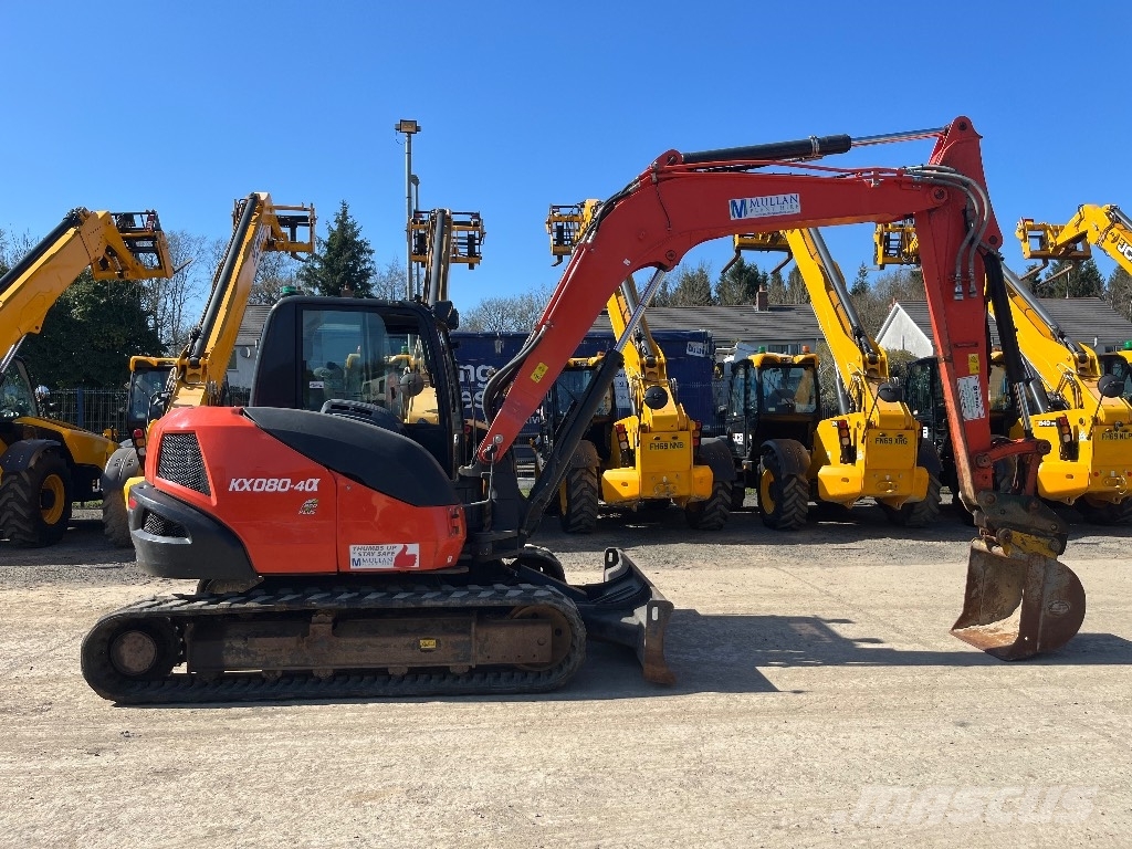 Kubota KX080-4 C/W 3 Buckets, 2018, Garvagh, Londonderry, United ...