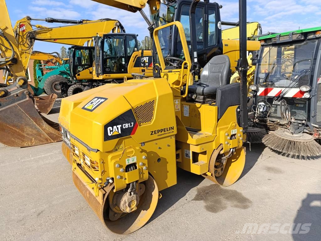 Cat CB 1.7, 2021, Polónia - Mascus cilindros Compactadores tandem