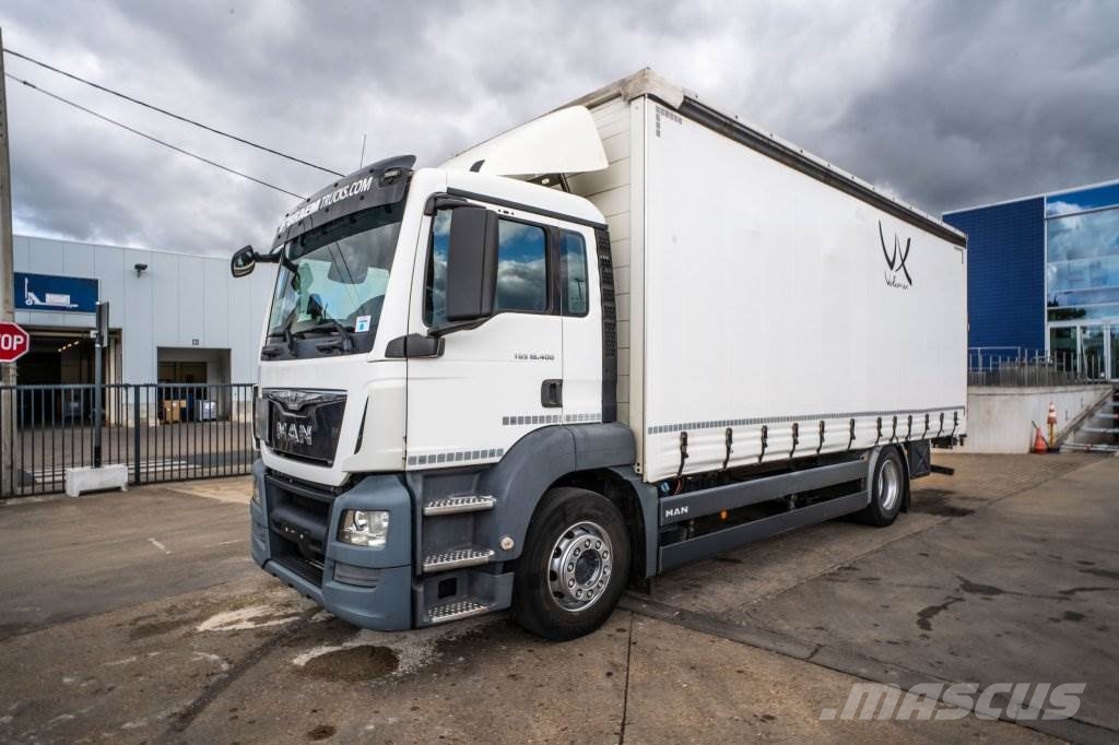 Man TGS 18.400 BL, 2016, HANDZAME, Belgium - Used curtain Side Trucks ...