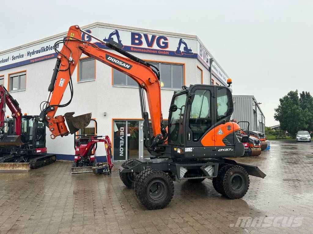 Doosan DX 57 W-5, 2018, 德國 - 旋轉式挖土機/掘鑿機/挖掘機 - Mascus臺灣