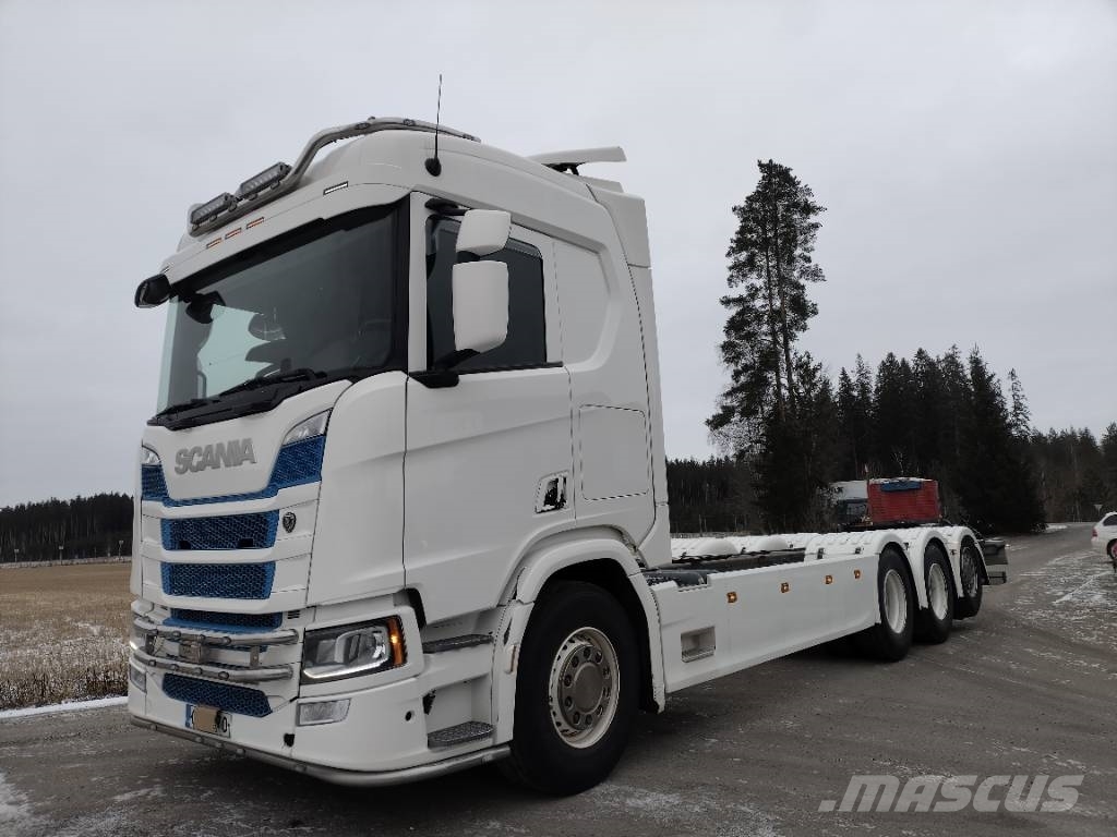 Scania R540 8x4 täysilma alusta,runko 8,5m, 2021, Forssa, Kanta-Häme ...