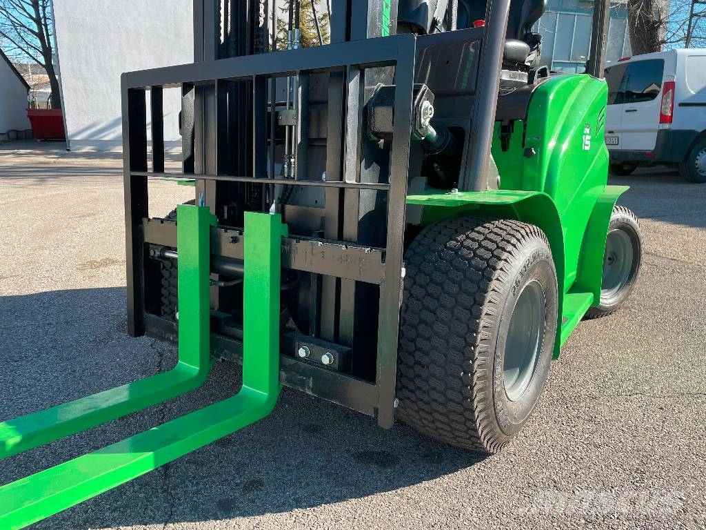 Manitou Greenlifter EL15 electric Raught terrain forklift, 2022 ...